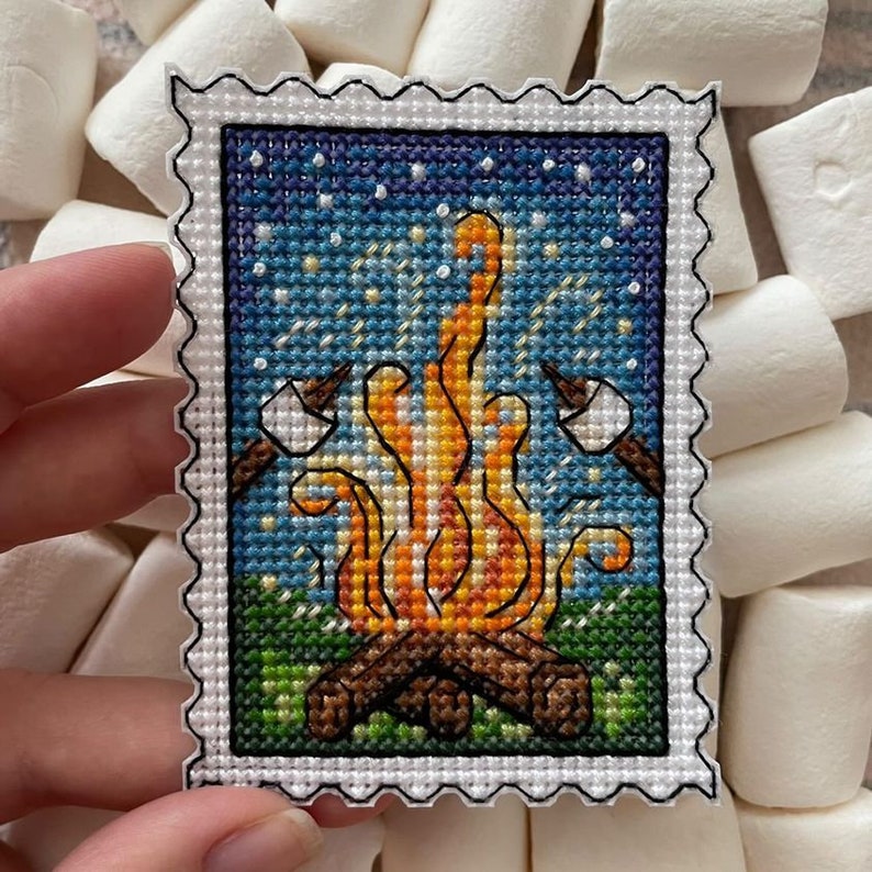 Cross Stitch Pattern Small Cross Stitch Pattern Modern Cross - Etsy