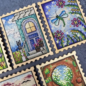 Cross Stitch KIT: Small, Mini, Counted, Stamp, Travel, Cards, Blank ...