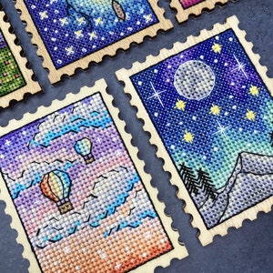 Cross Stitch KIT: Small, Mini, Counted, Stamp, Travel, Cards, Blank ...