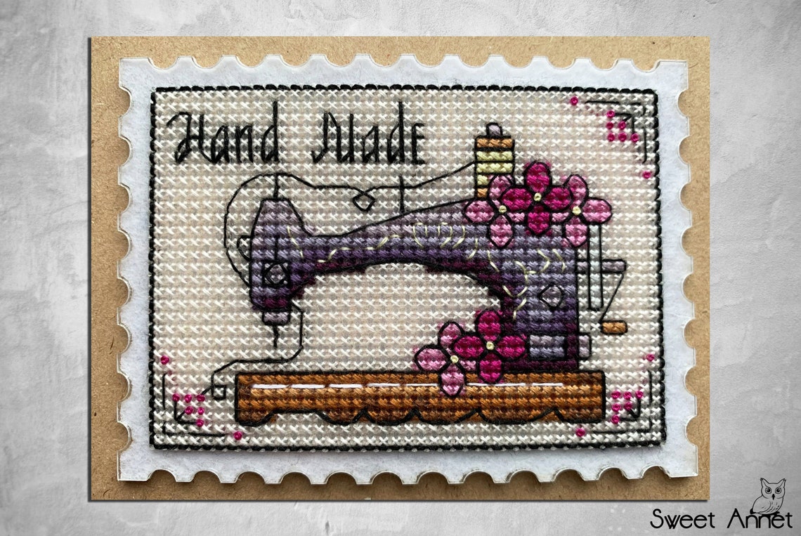 Cross Stitch KIT: Counted Beginner Stamp Diy Blank Small - Etsy