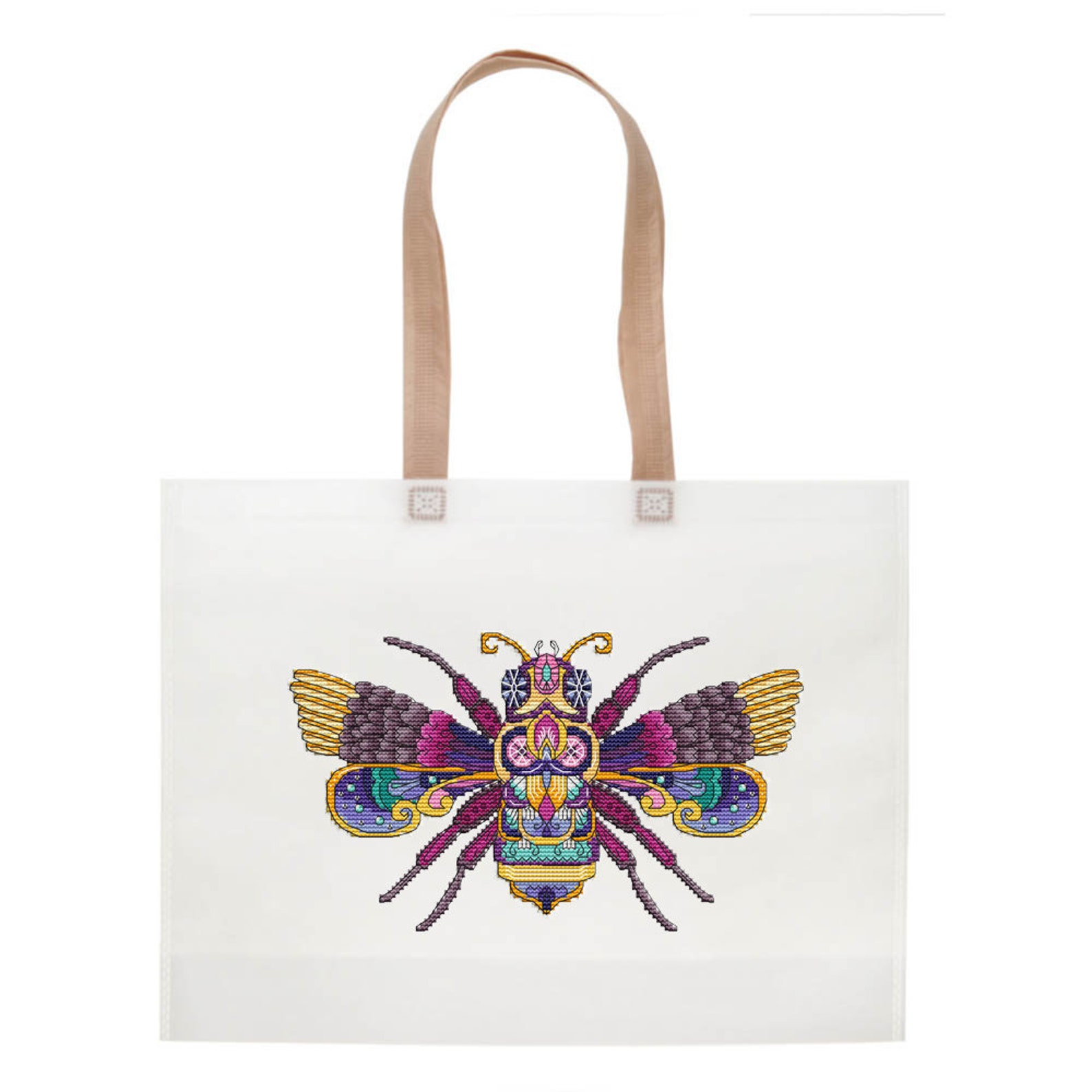 Cross Stitch Pattern, Animals Cross Stitch Pattern, Bee Cross Stitch ...