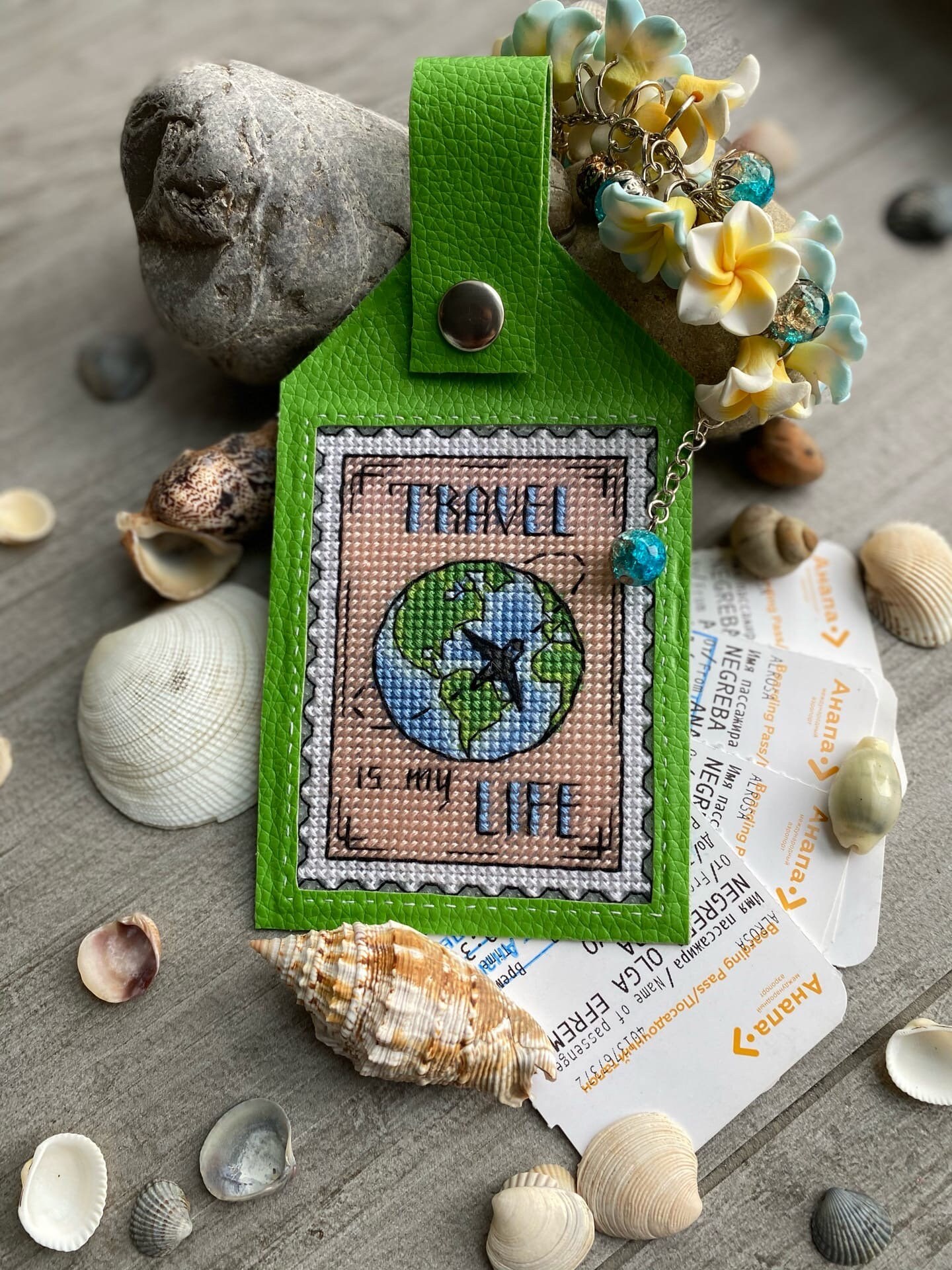 Stamp Cross Stitch Pattern Travel Cross Stitch Pattern - Etsy