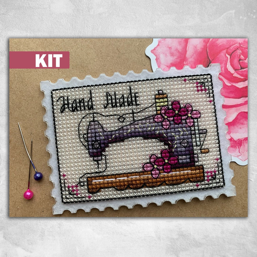 Cross Stitch KIT: Counted, Beginner, Stamp, Diy, Blank, Small, Modern ...