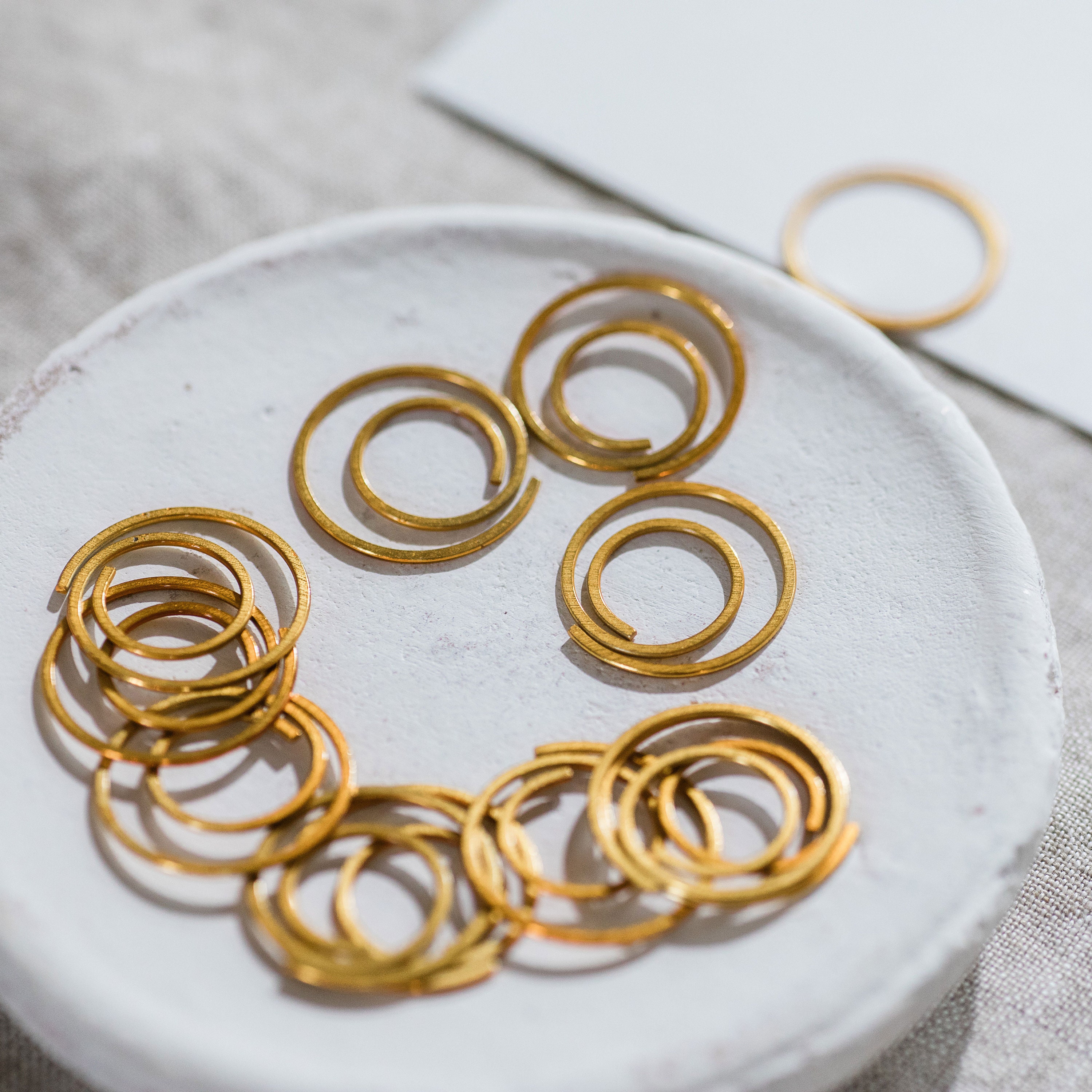Gold Paper Clips for Wedding Gold Spiral Paper Clips Gold - Etsy UK