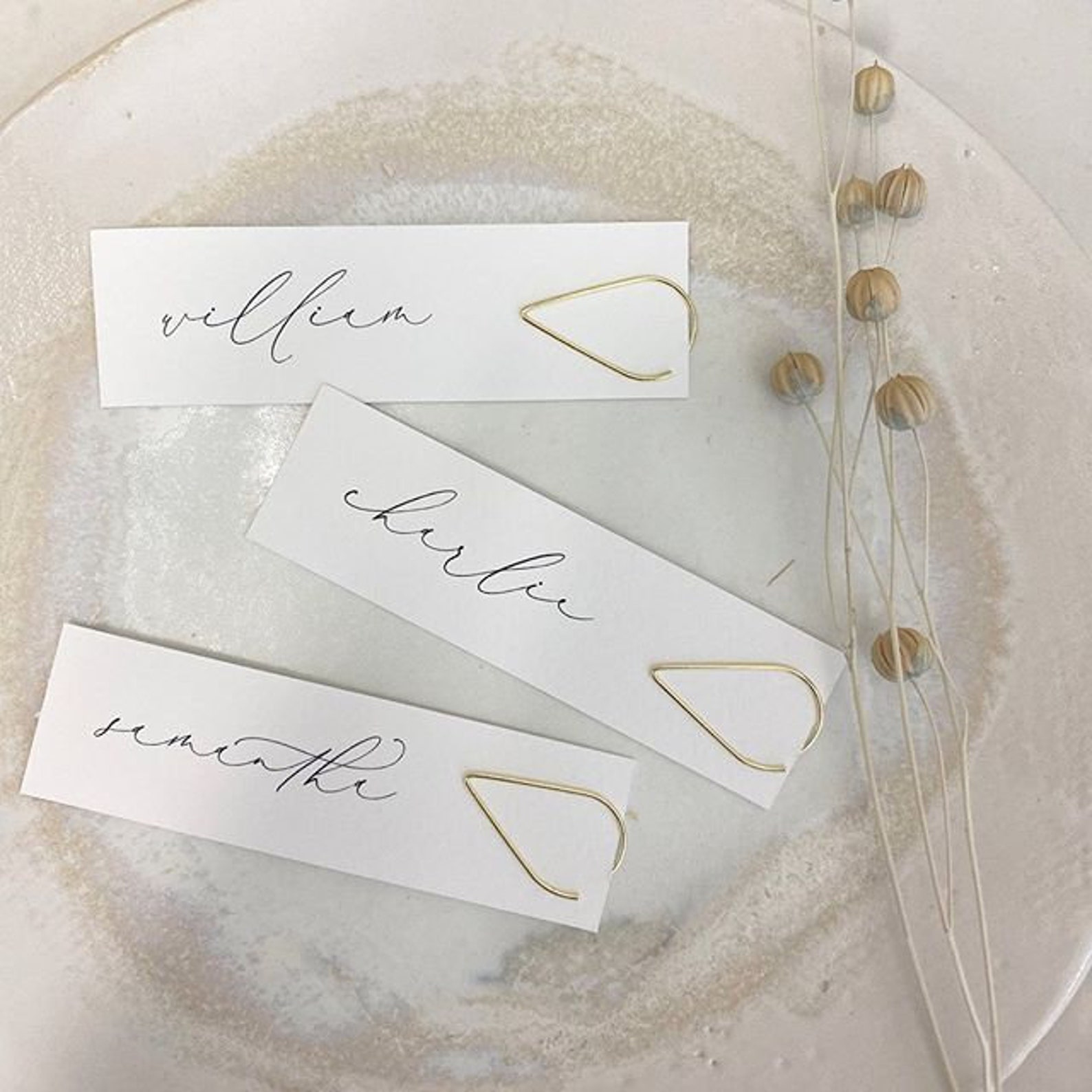 Small Name Tags Small Place Cards Table Name Cards - Etsy