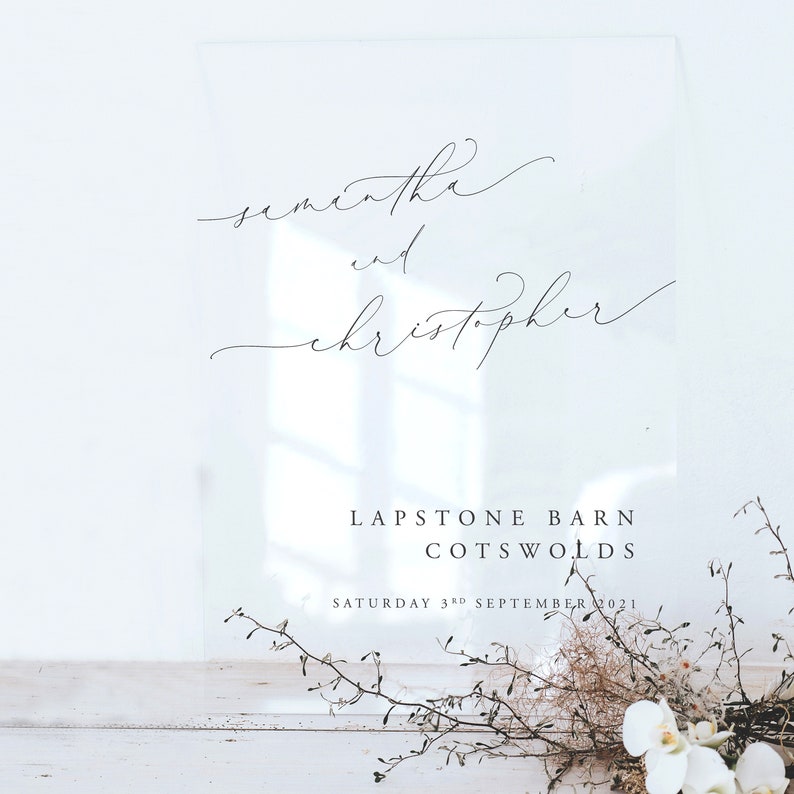Welcome Wedding Sign With Romantic Calligraphy Font, Entrance Sign, - Etsy