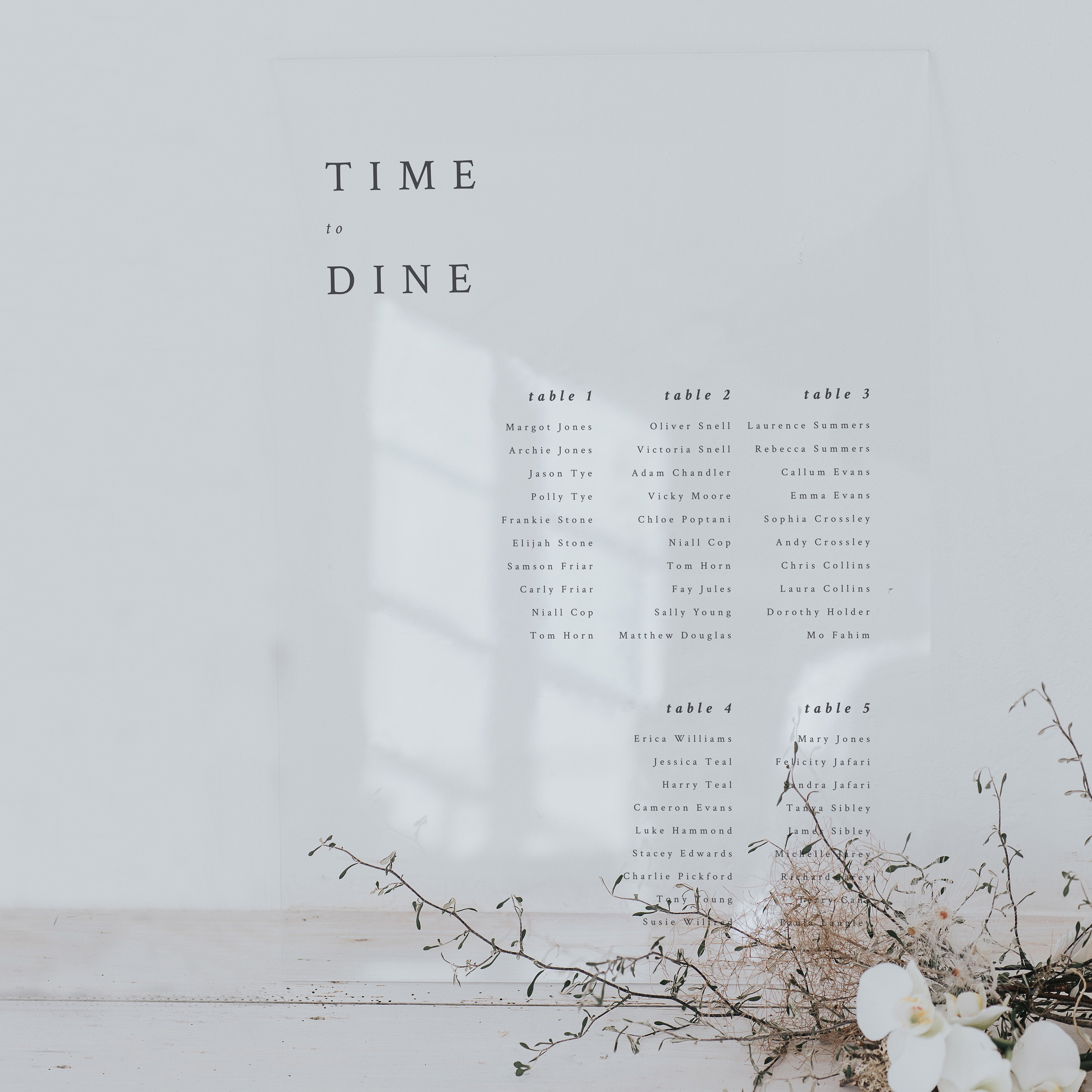 Table Plan Template Seating Chart Planner Seating Plan - Etsy UK