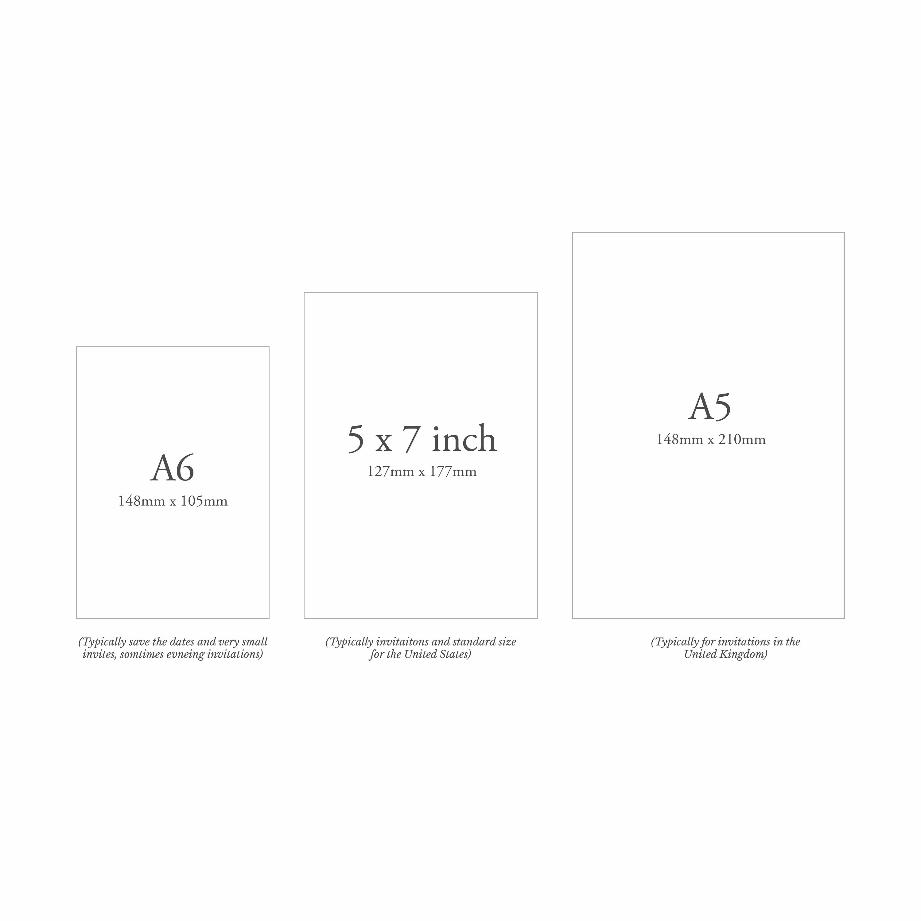 Papel Vitela Para Invitaciones Sobre De Vitela Para Invitaciones De 5