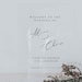 Welcome Sign With Free Flowing Font- Wedding Sign - Welcome Sign ...