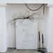 Welcome Sign With Free Flowing Font- Wedding Sign - Welcome Sign ...