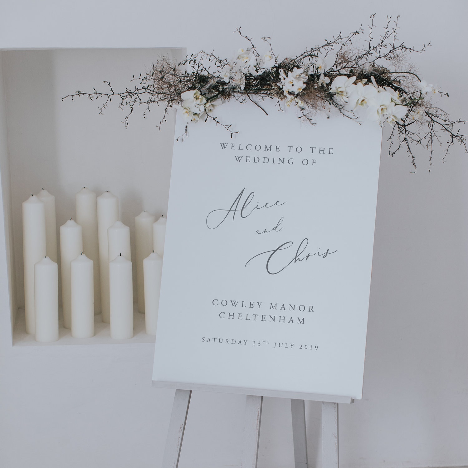 Welcome Sign With Free Flowing Font Wedding Sign Welcome - Etsy