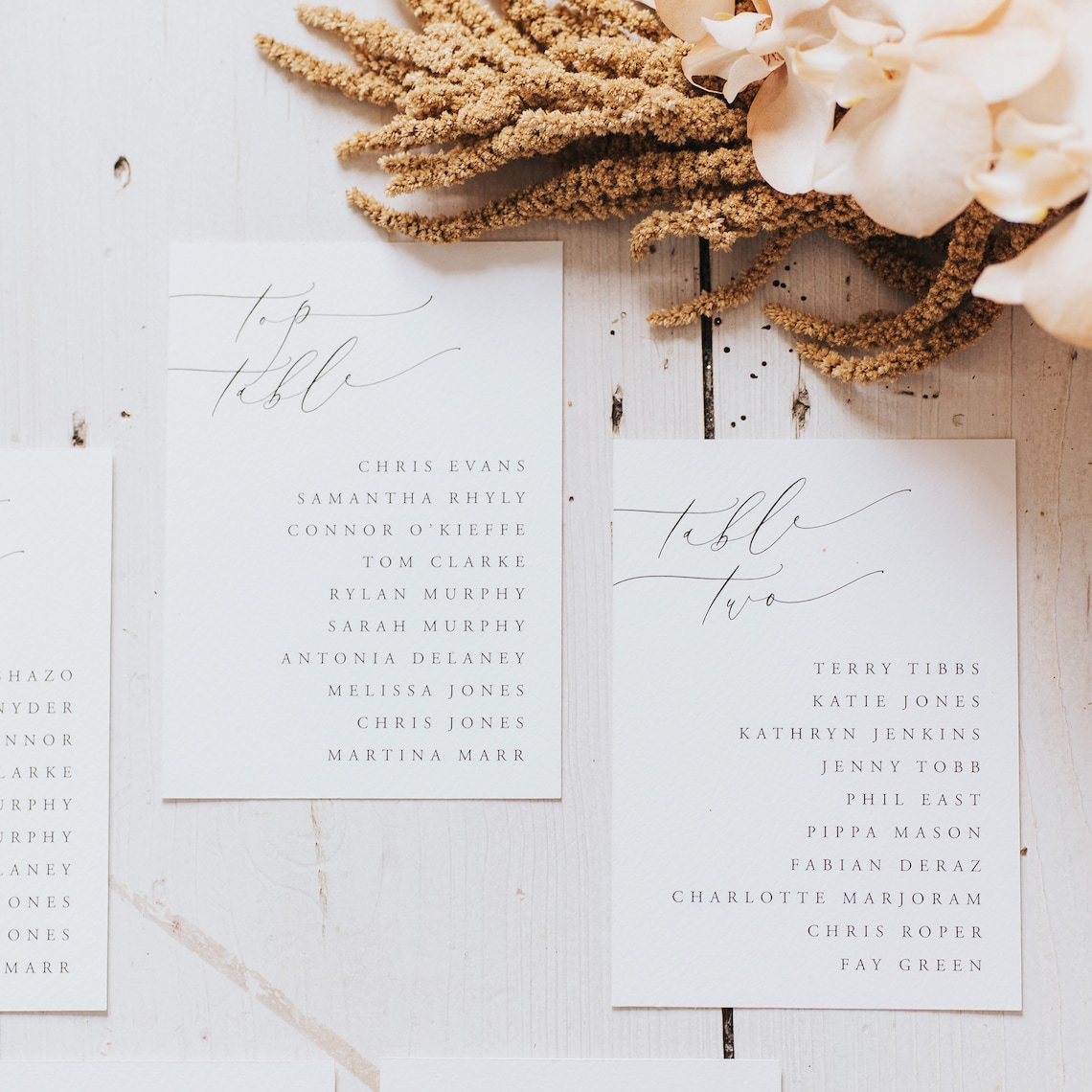 Seating Chart Cards Table Plan Cards Uk Table Plan Chart | Etsy