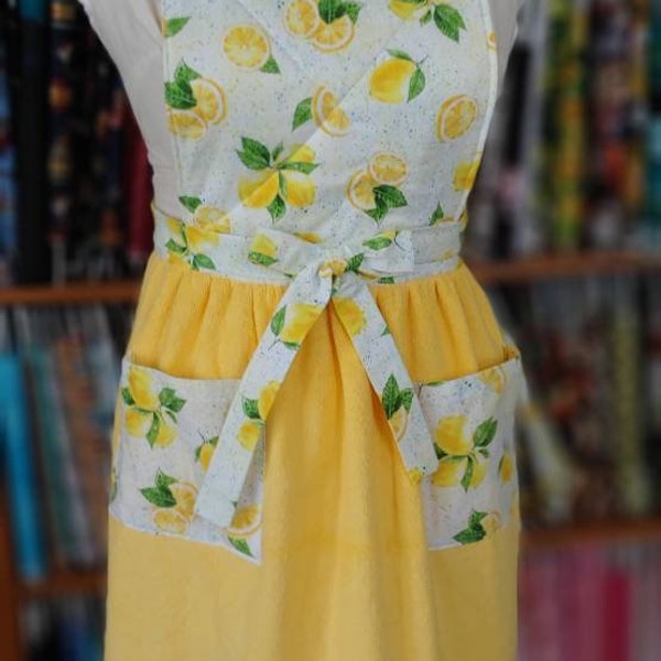 Lemon Apron - Etsy