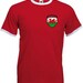Wrexham FC Football Club Retro Style Red Football Soccer T-shirt - All ...
