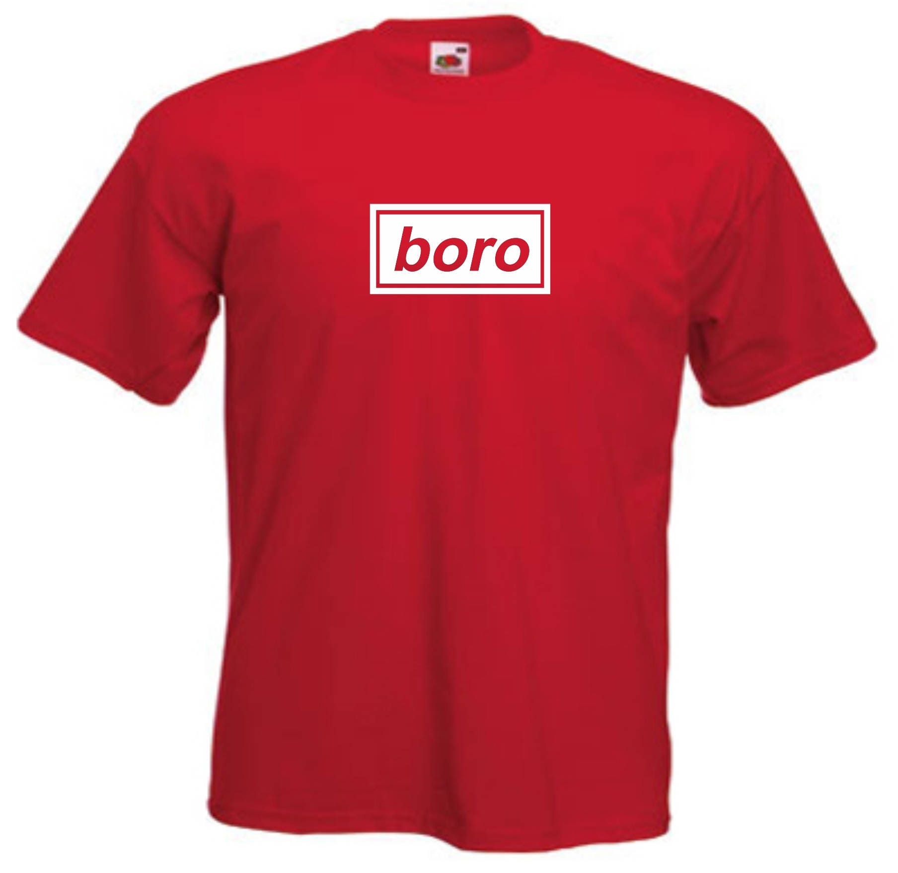 Middlesbrough FC ' Boro ' Logo Football Soccer Club Jersey T-shirt All ...