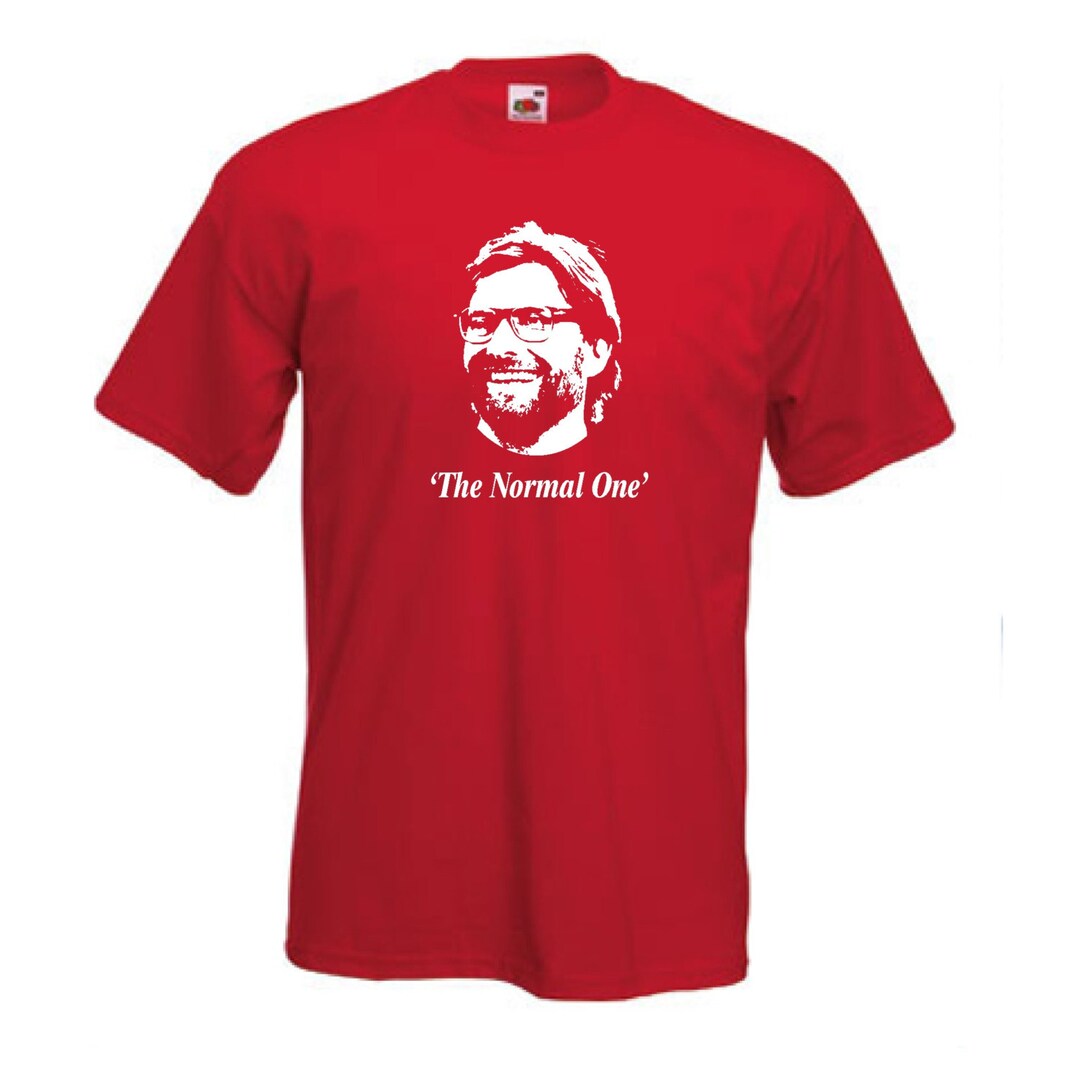 Jurgen Klopp of Liverpool Normal One T-shirt All Sizes Available Small ...