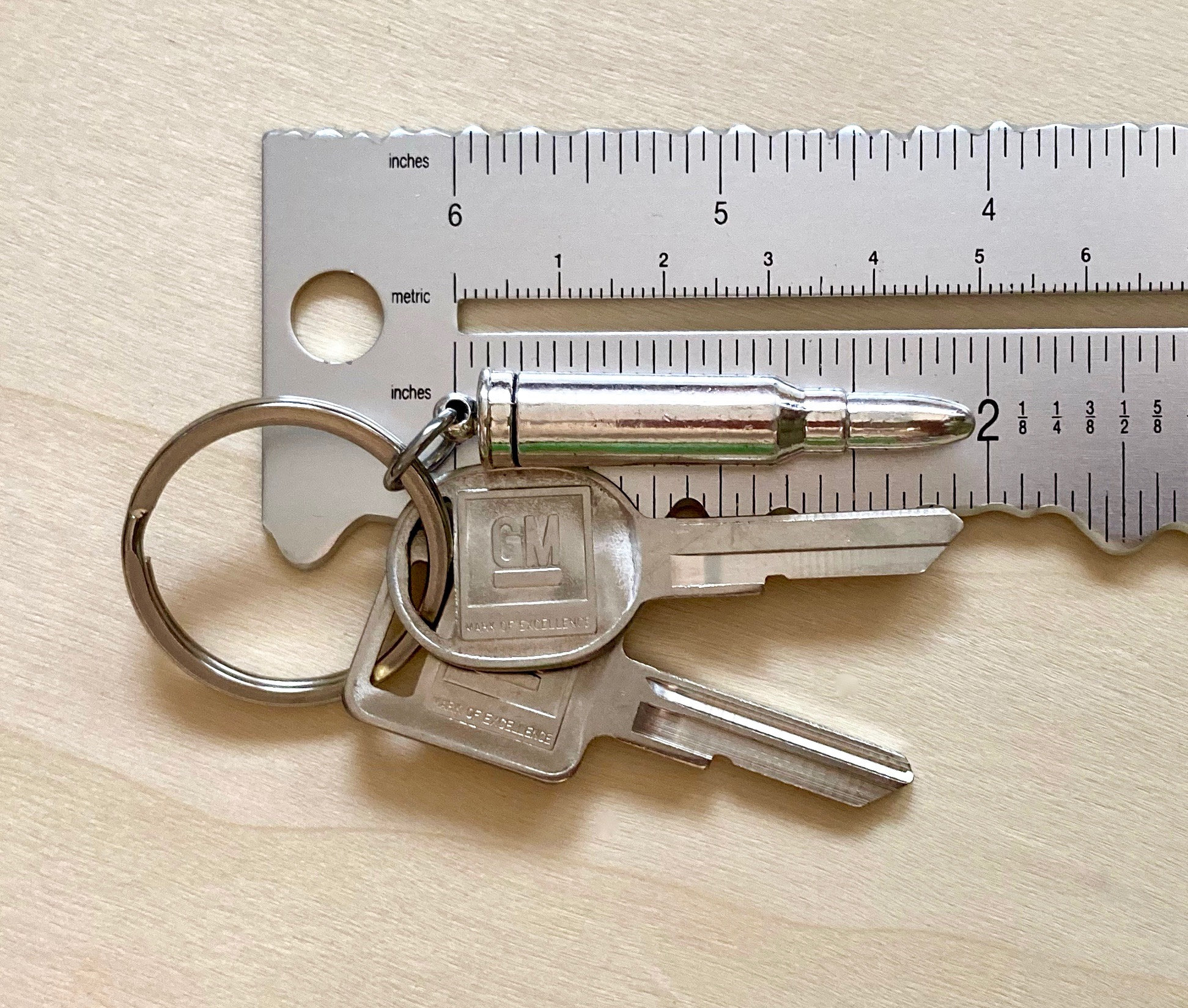 Supernatural Winchester Original GM Uncut Keys With Silver - Etsy