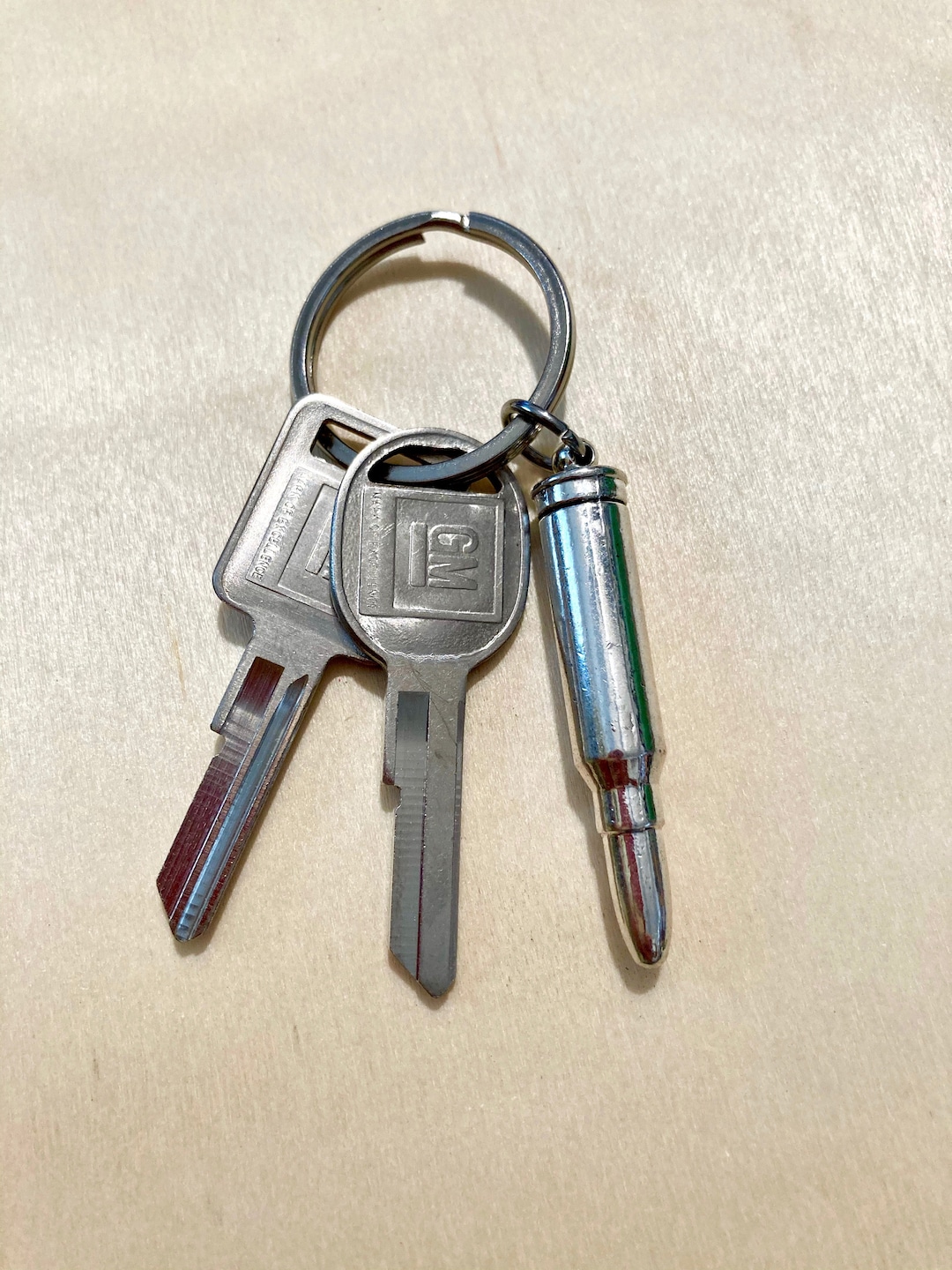 Supernatural Winchester Original GM Uncut Keys With Silver Bullet Baby ...