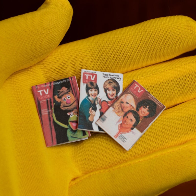 Miniature Prop Tv - Etsy