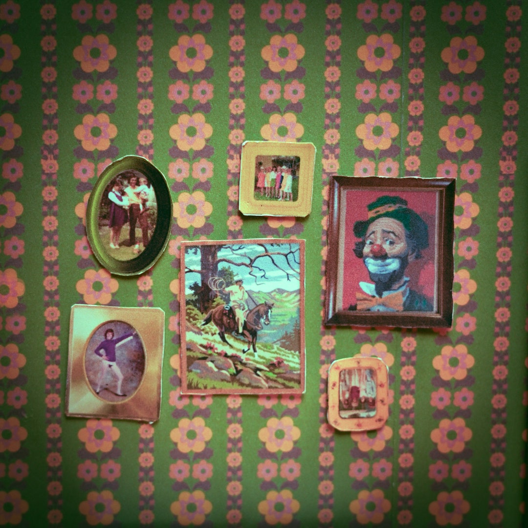 Miniature Rumpus Room, Vintage Wallpaper Printable, Digital Download ...