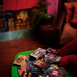 Printable Miniature VHS Movies, Cult Videos, Miniature Video Store, How ...