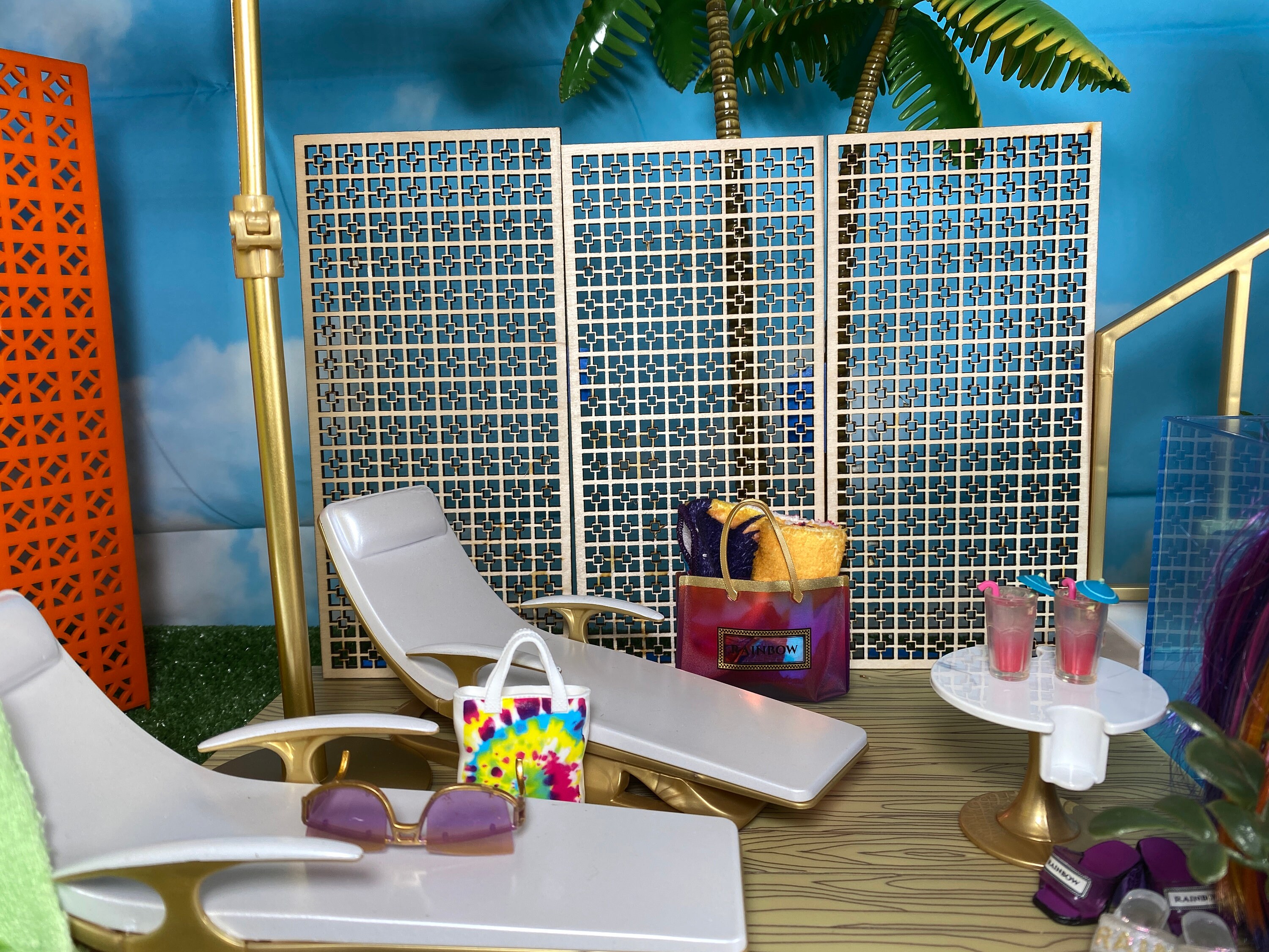 Midcentury Modern Breeze Block Panels .SVG Cut File for Laser - Etsy