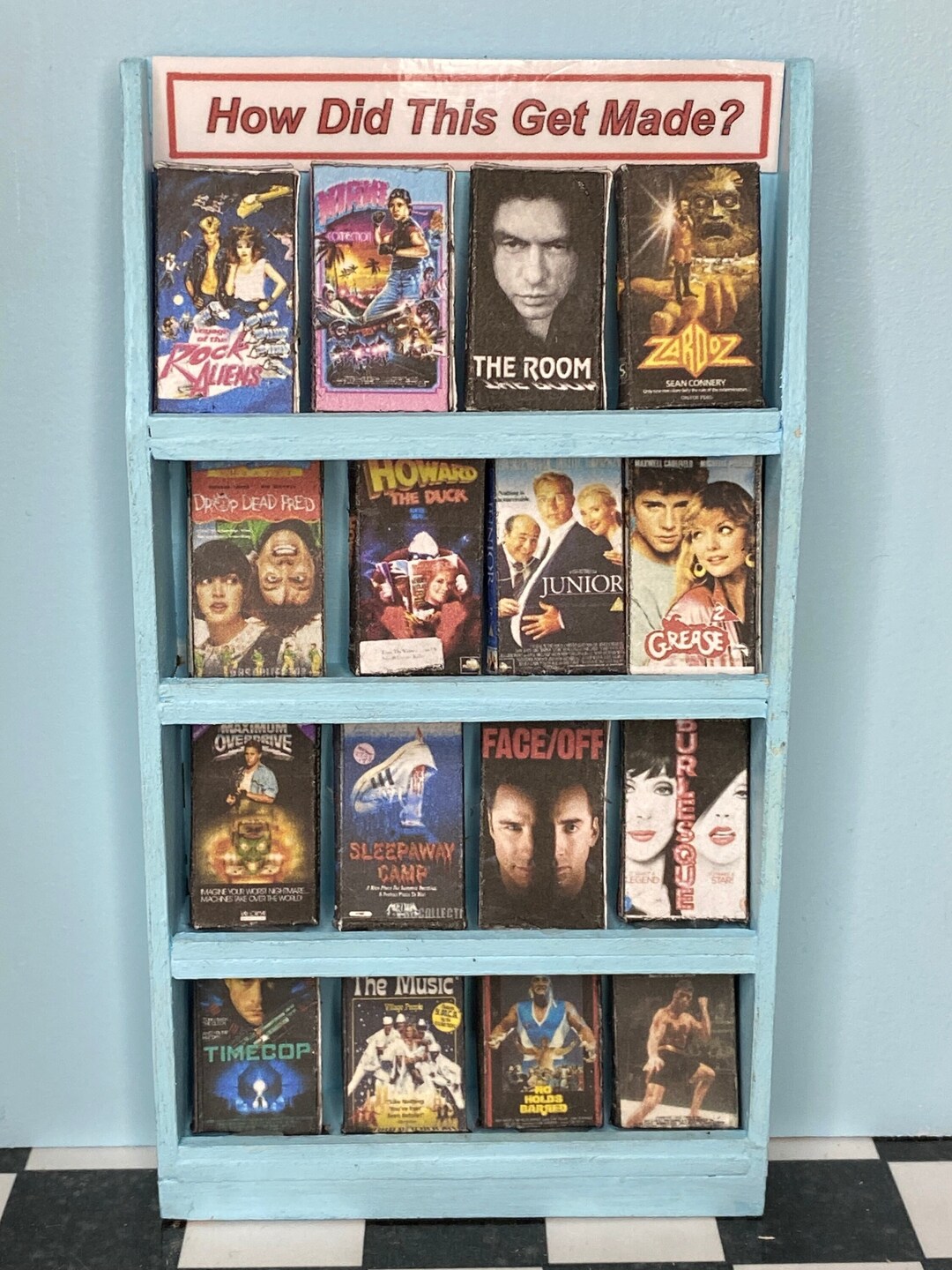 Printable Miniature VHS Movies, Cult Videos, Miniature Video Store, How ...