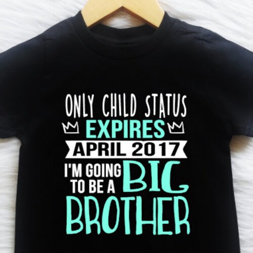 I'm Going to Be a Big Brother Shirt Pregnancy - Etsy