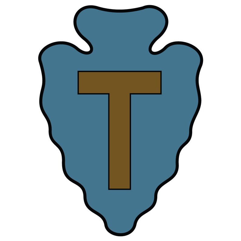 US Army 36th Infantry Division SSI Patch Full Color Decal | Etsy