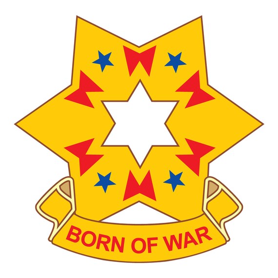 US Army 6th Army DUI Patch Decal on 3M Reflective Vinyl | Etsy