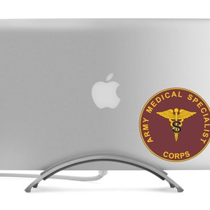 US Army Medical Specialist Corps Plaque Decal on 3M | Etsy