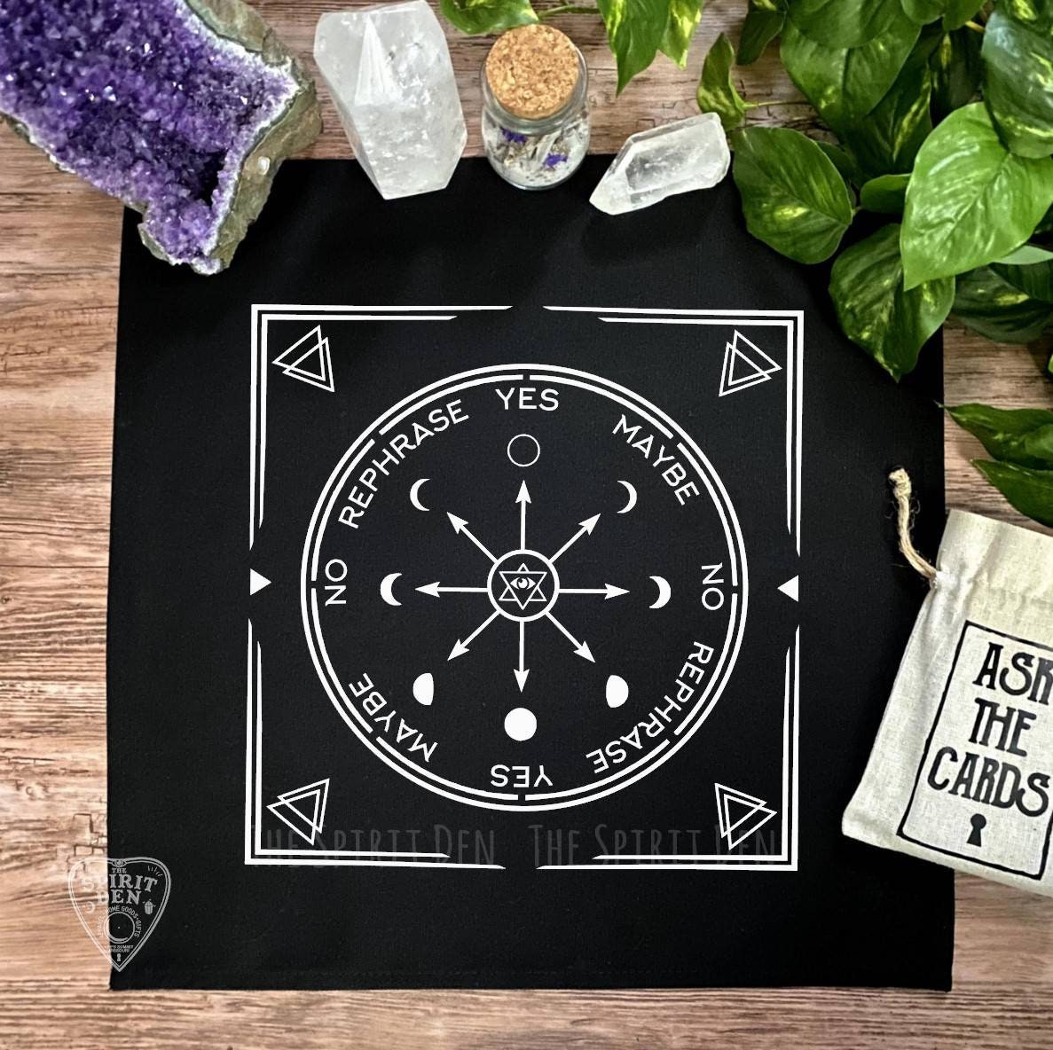 Pendulum Cloth Divination Map Pendulum Mat Dowsing | Etsy