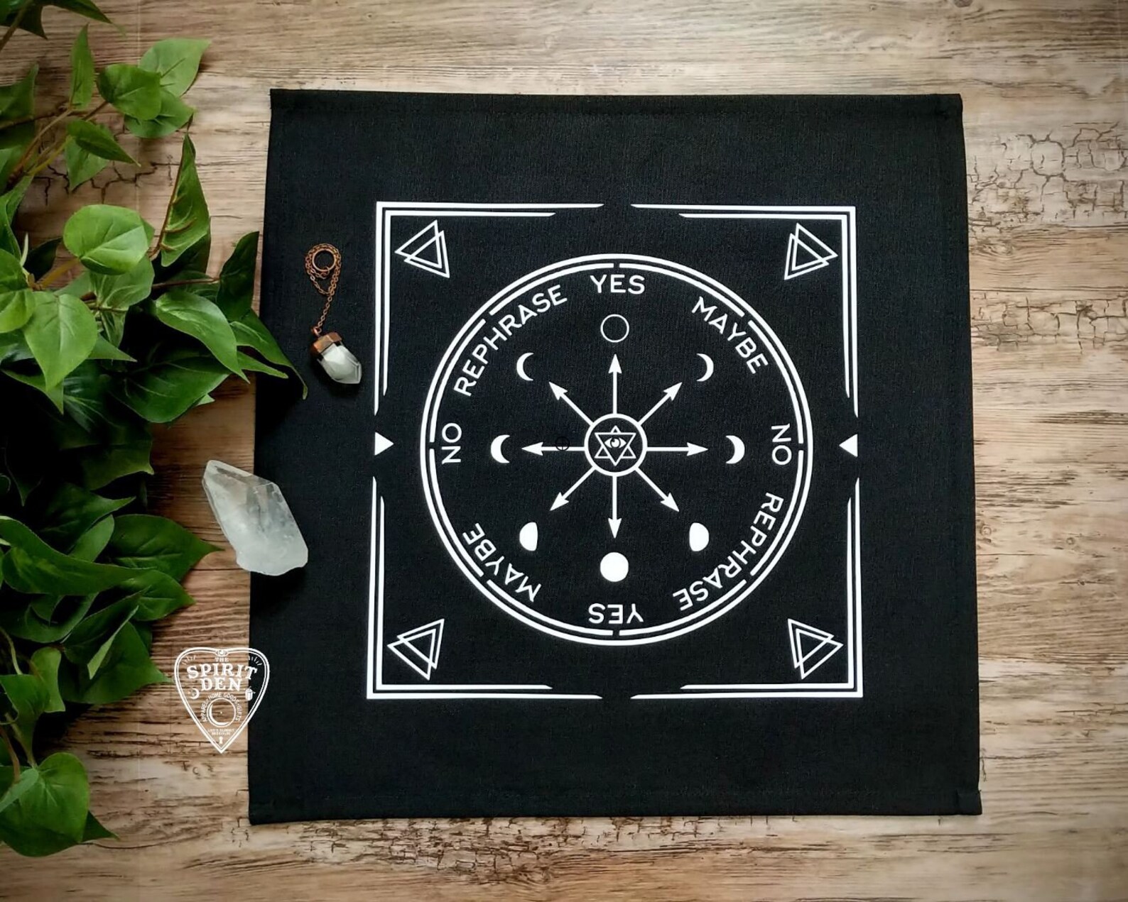 Pendulum Cloth Divination Map Pendulum Mat Dowsing | Etsy