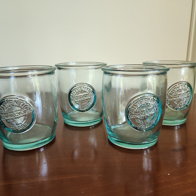 Recycled Glassware - Etsy