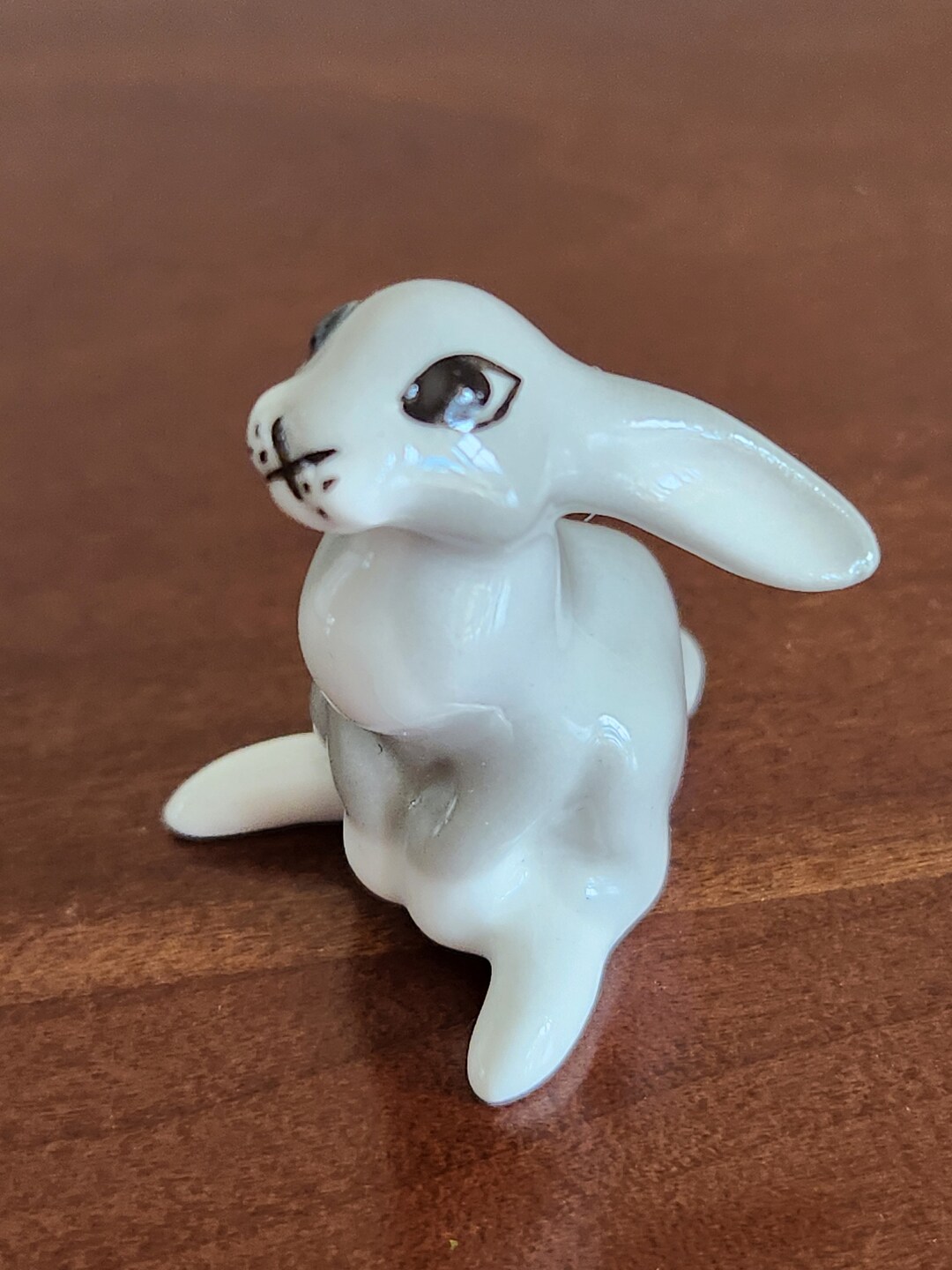 Vintage Russian Rabbit Figurine, Lomonosov USSR, Cute Small Bone China ...