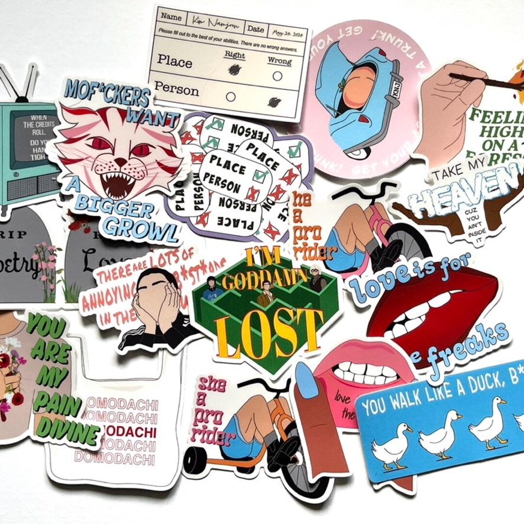 RPWP Sticker Set - Set of 18 Vinyl Waterproof UV Resistant Stickers - Etsy