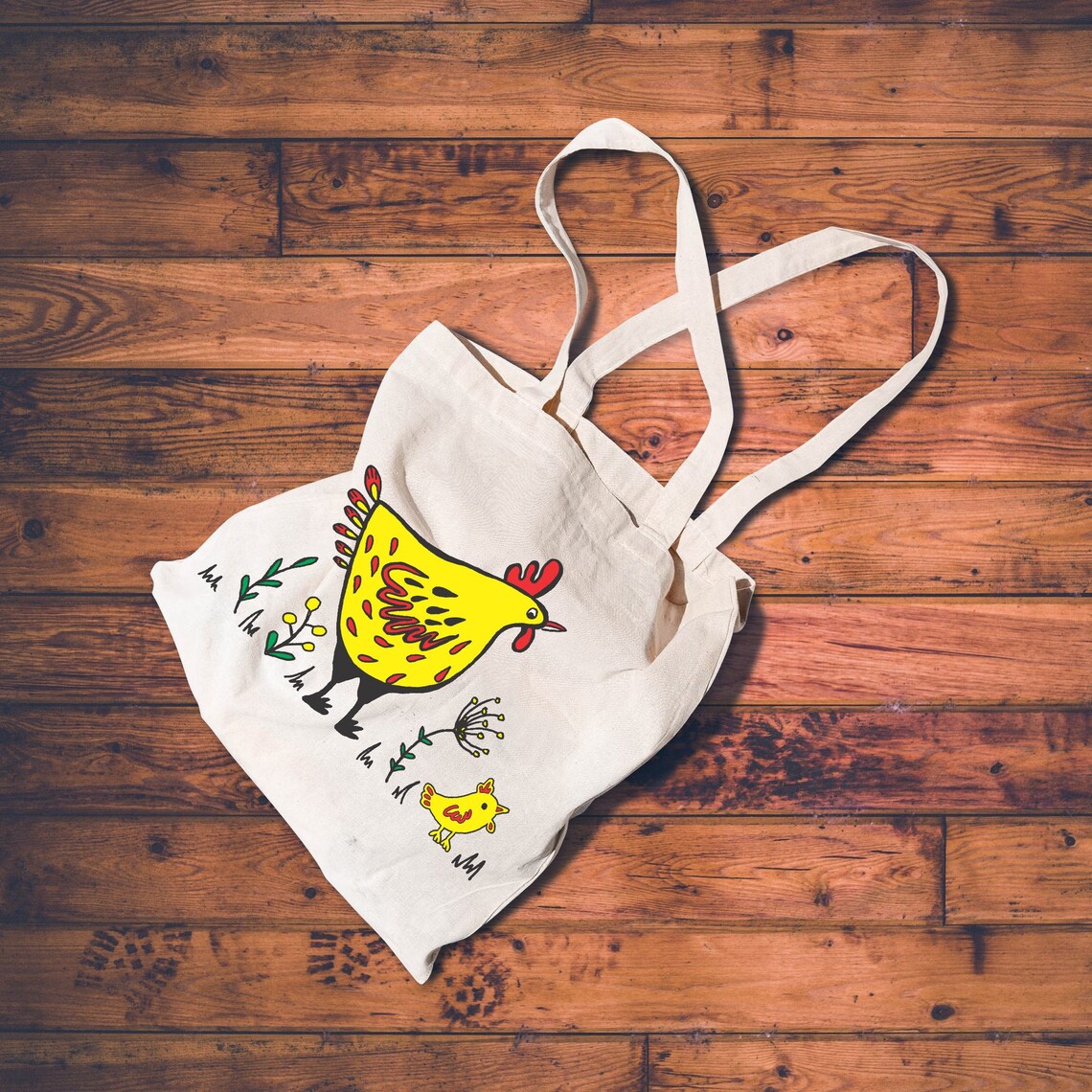 Hen and Chick SVG File - Silhouette Cut File - Cricut Cut File - Farm ...