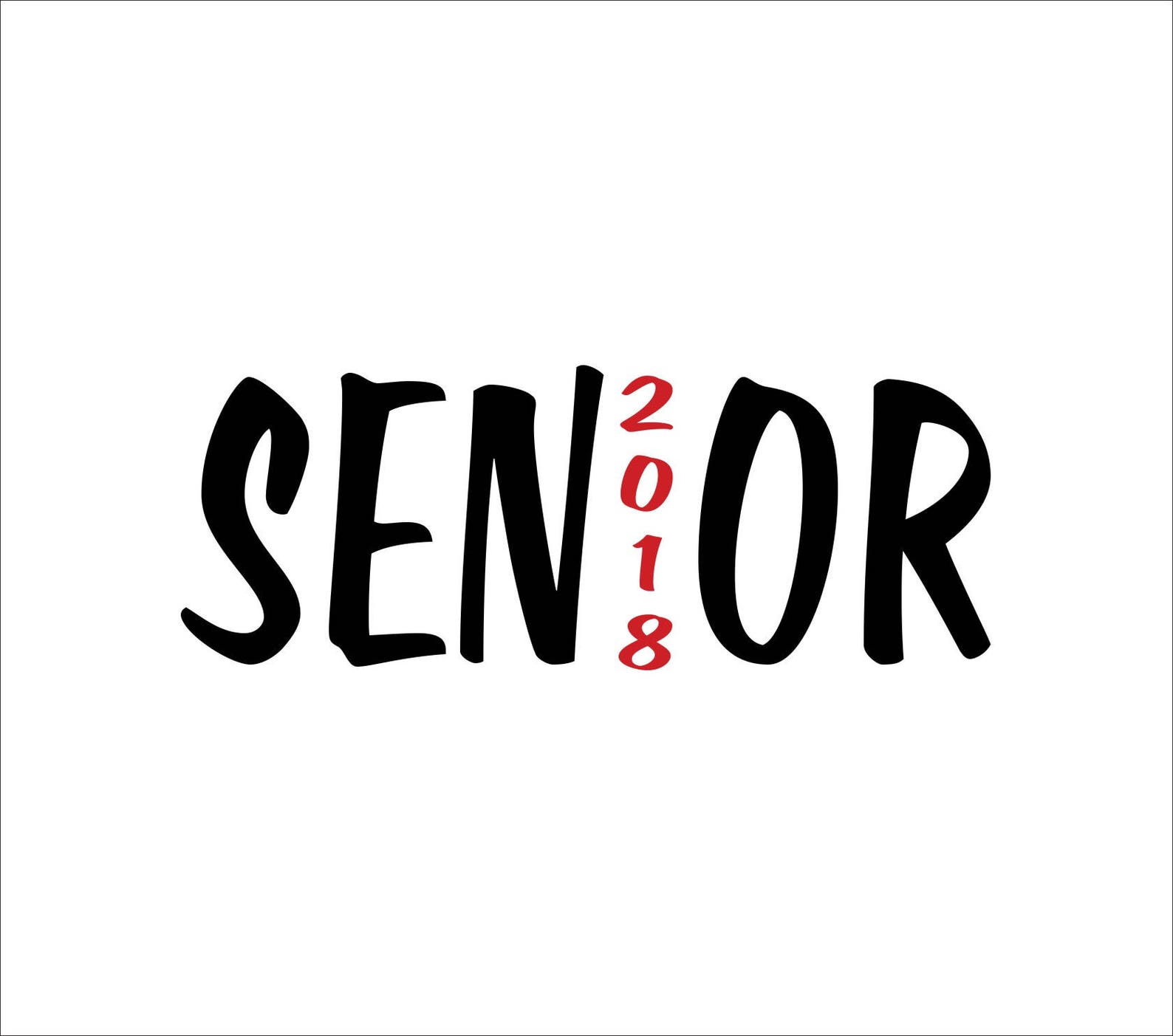 Senior 2018 T-shirt Class of 2018 Shirt Custom You - Etsy