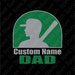Baseball Dad Shirt Personalized, Team Dad, Baseball Custom Name Sports ...