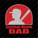 Baseball Dad Shirt Personalized, Team Dad, Baseball Custom Name Sports ...