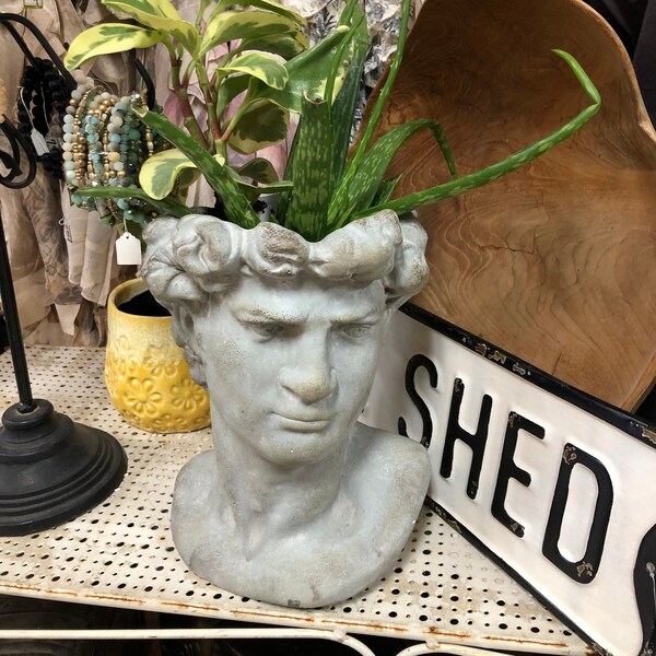 Concrete Statue of David - Etsy
