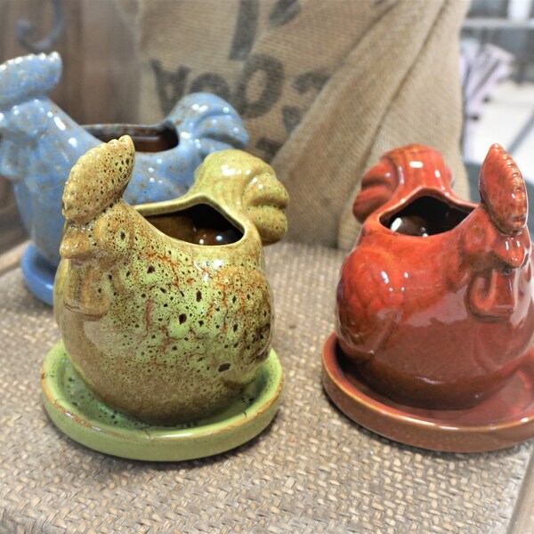 Rooster Planter - Etsy
