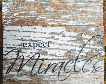Expect Miracles - Etsy