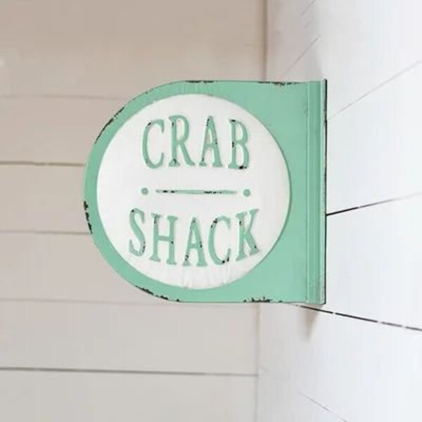 Crab Shack Sign - Etsy