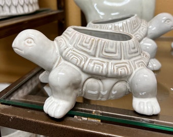 Flower Pot Turtle - Etsy