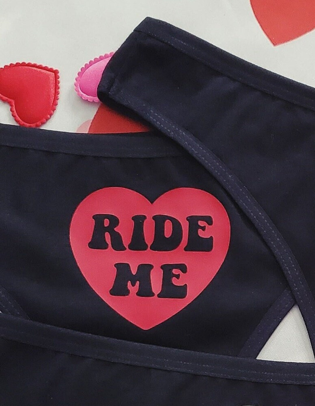 Valentine's Day Panties, Heart Shaped Thong, Sexy Lingerie, Gift for ...