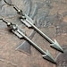 Silver Arrow Earrings, Archer Earrings, Ranger Earrings, Fantasy ...