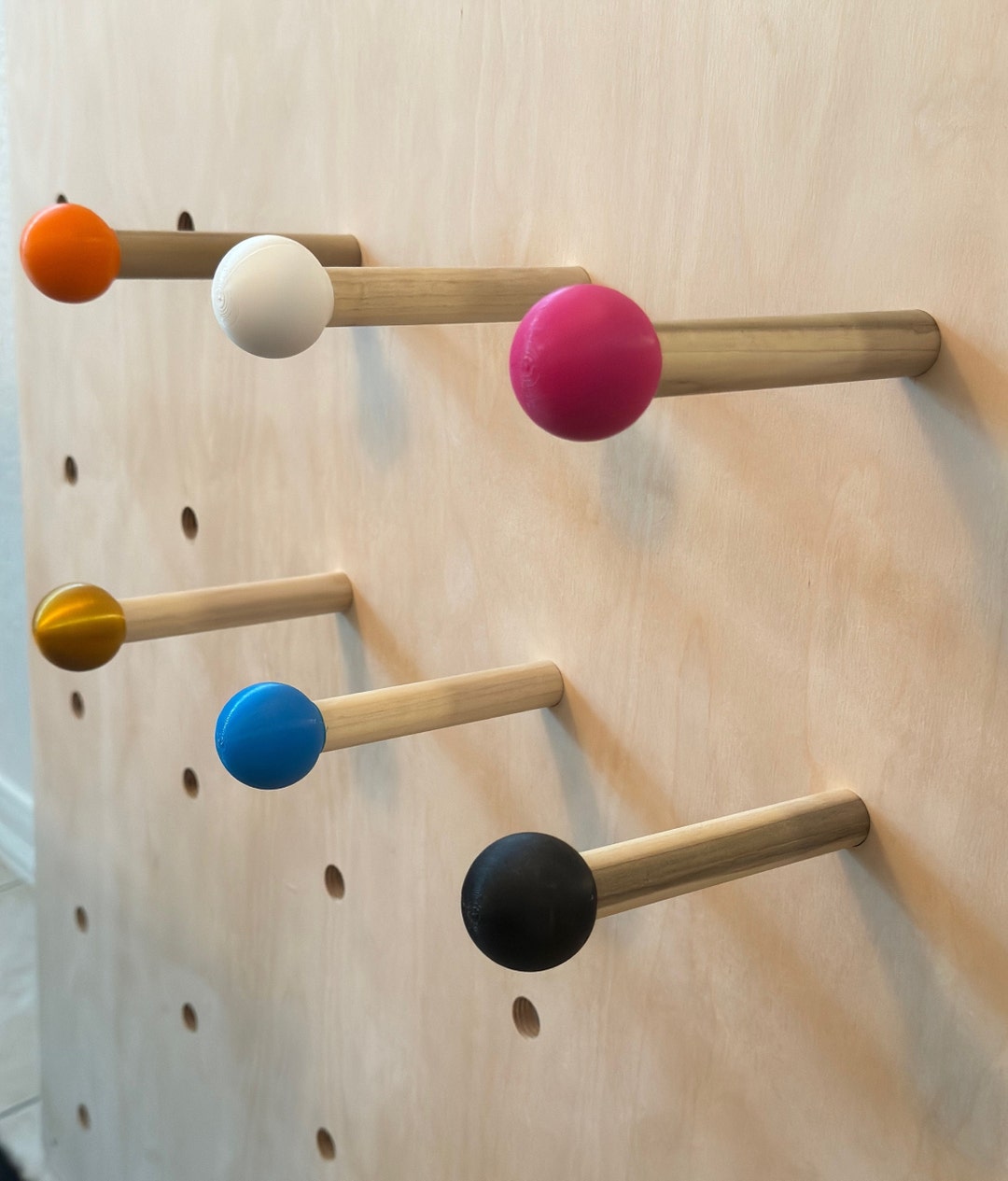 Ball End Pegs for Large Pegboard - Etsy