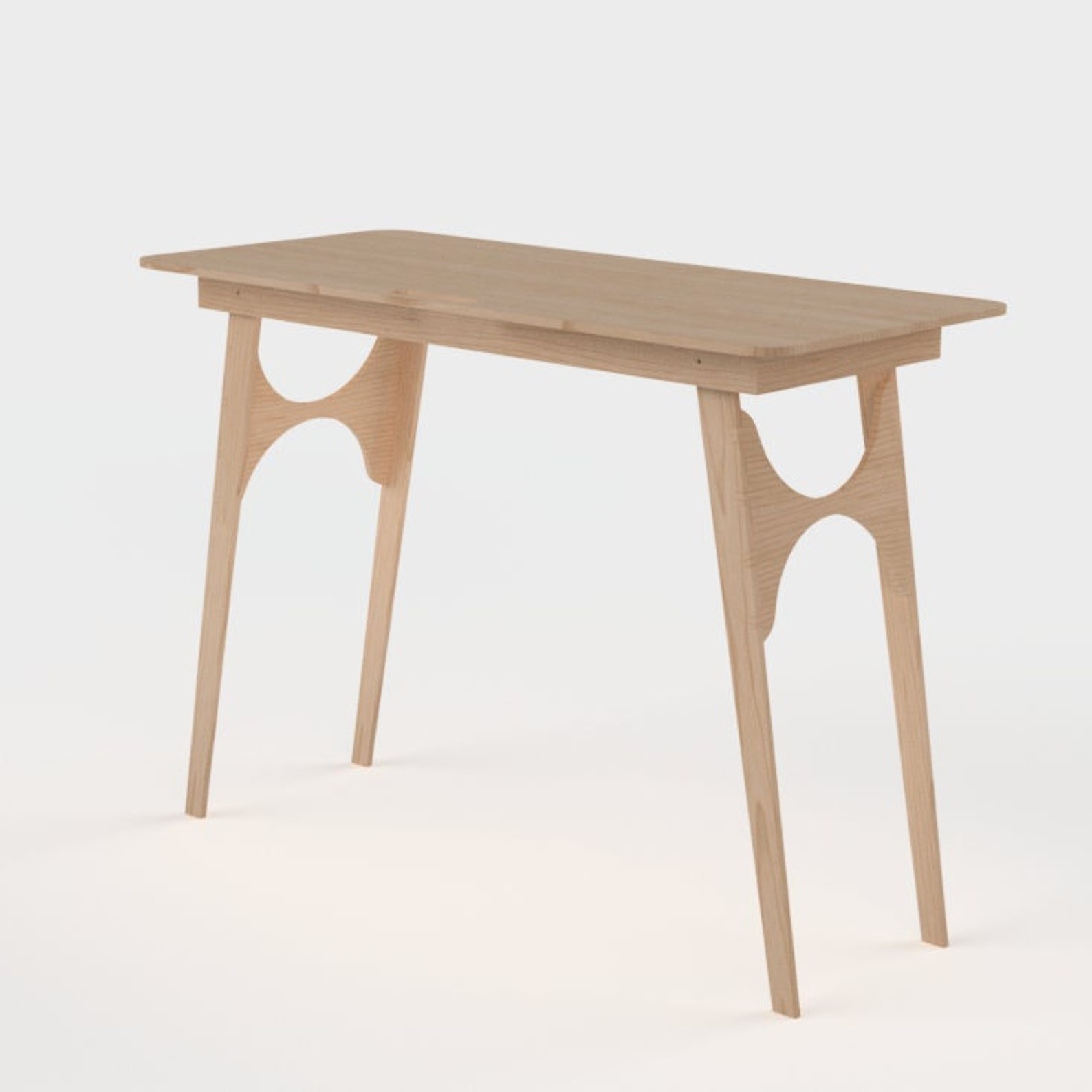 Folding Birch Plywood Popup Table - Etsy