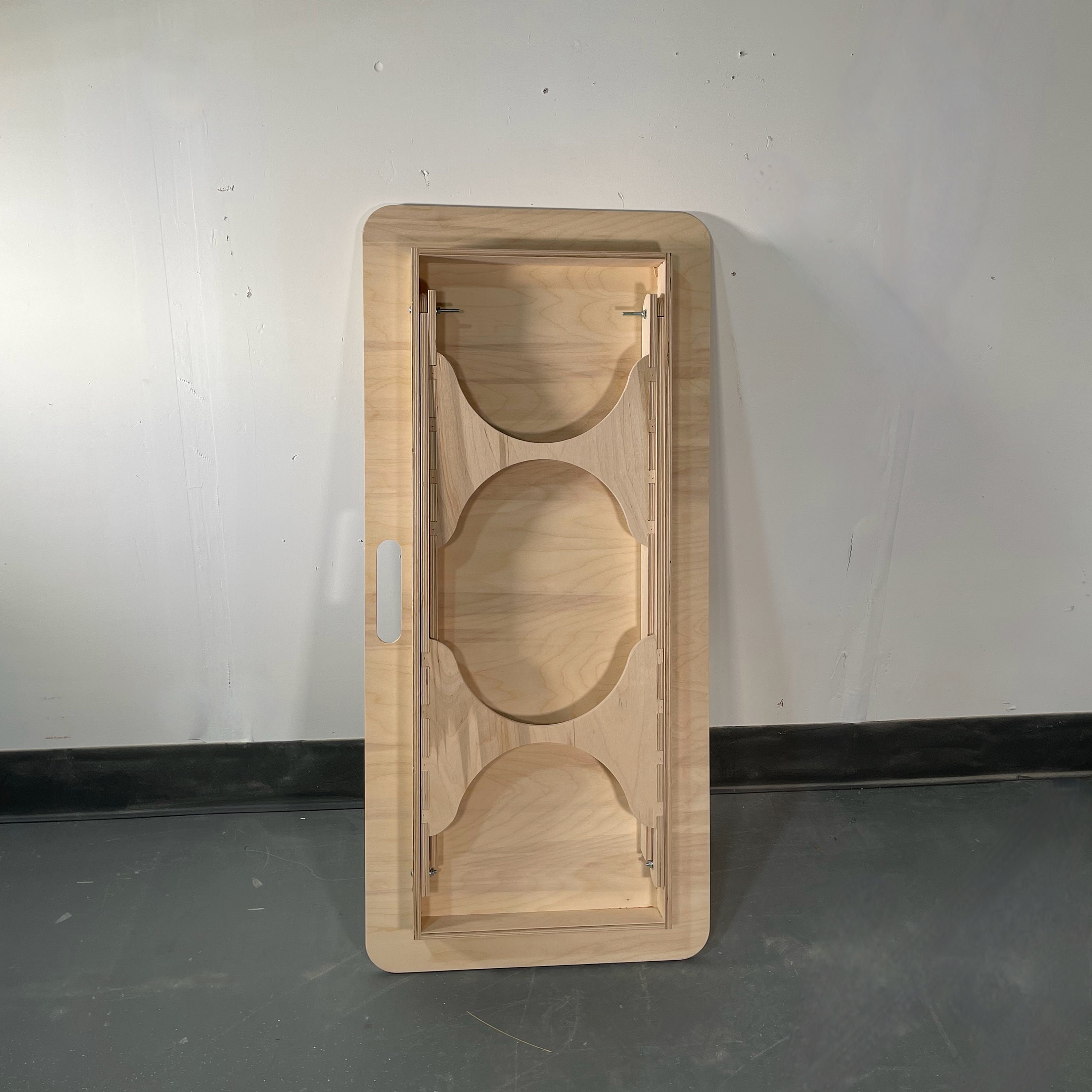 Folding Birch Plywood Popup Table - Etsy